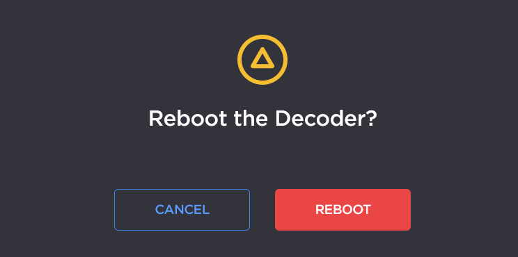 Rebooting the Decoder