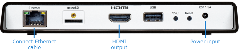 Connecting your STB
