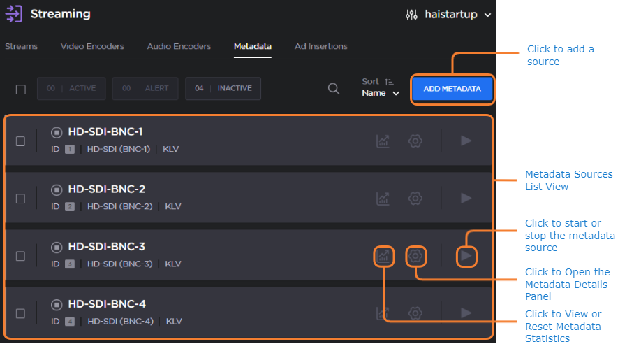 Configuring Metadata Capture
