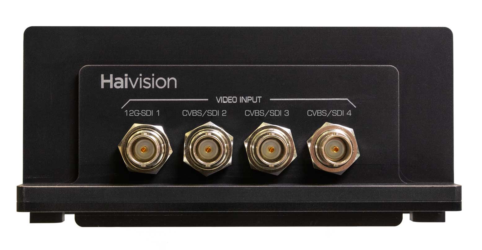 Video Input Connectors