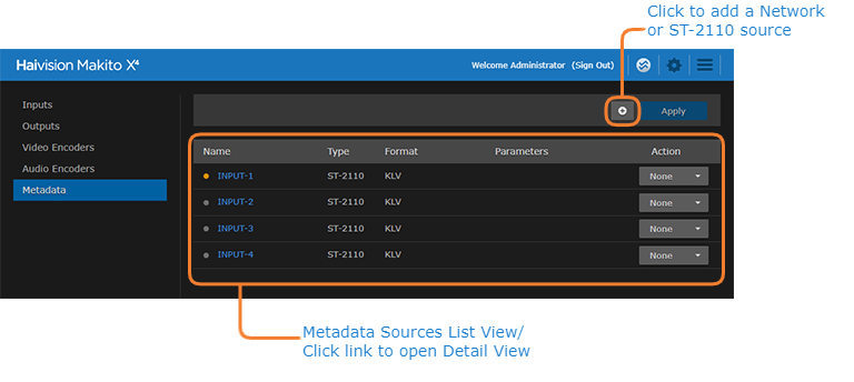 Configuring Metadata Capture