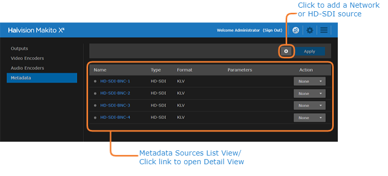 Configuring Metadata Capture
