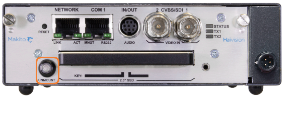 Storage Mezzanine LED Status Indicators