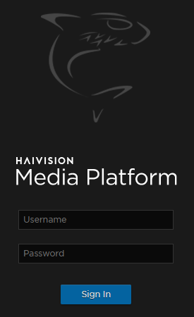 Accessing the HMP Web Interface
