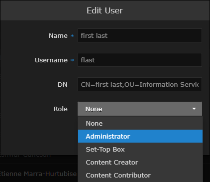 Assigning Roles to LDAP/AD Users