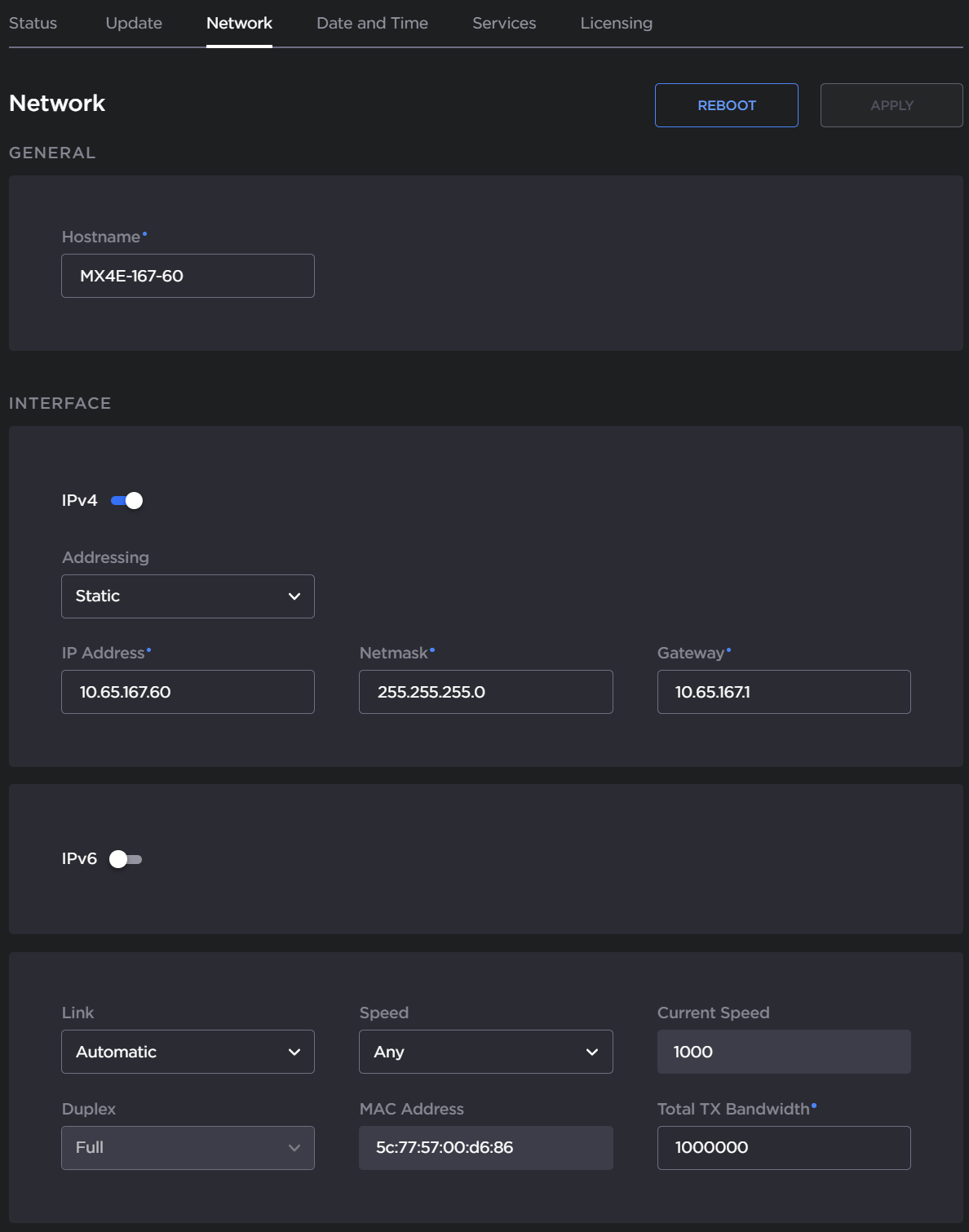 Configuring Network Settings