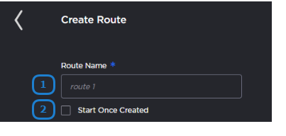 Section 1 Route Information