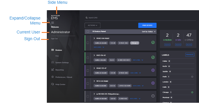 Basic Layout and Elements
