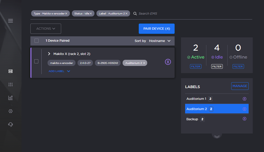 Searching and Filtering Devices