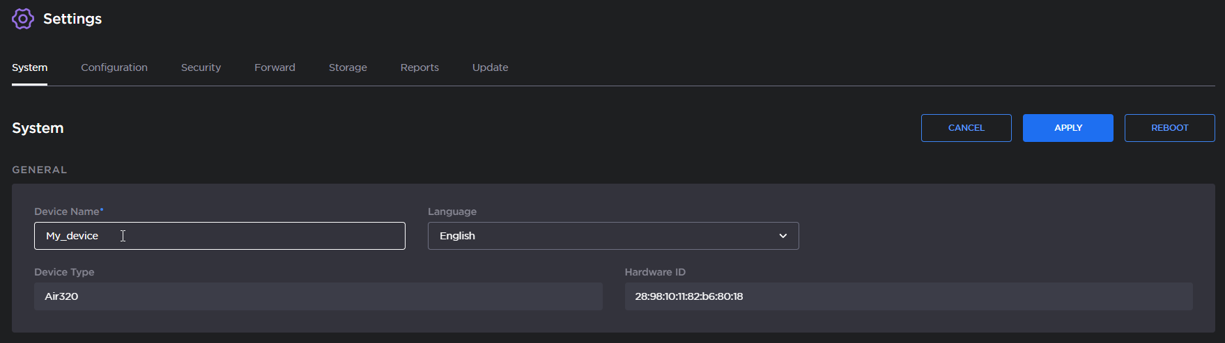 Selecting the Language