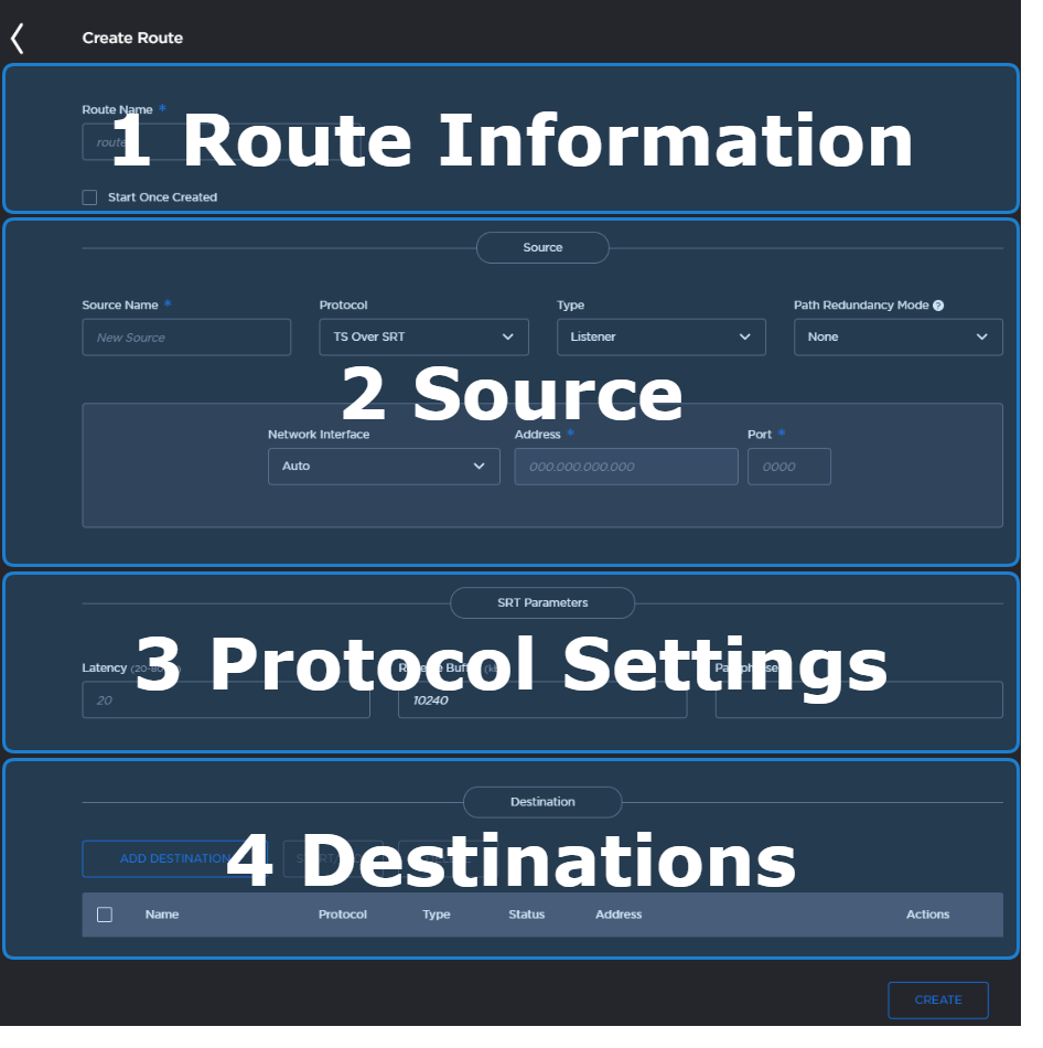 Creating a Route