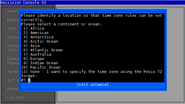 _Setting the Timezone