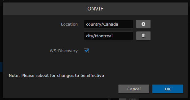 Enabling ONVIF Support and Milestone Integration