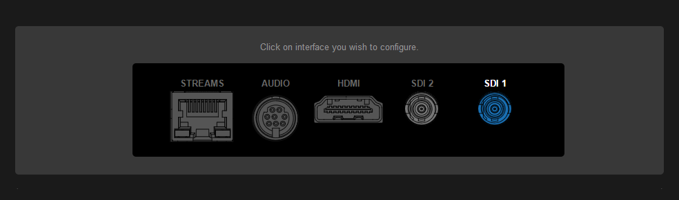 Configuring SDI Decoder Output
