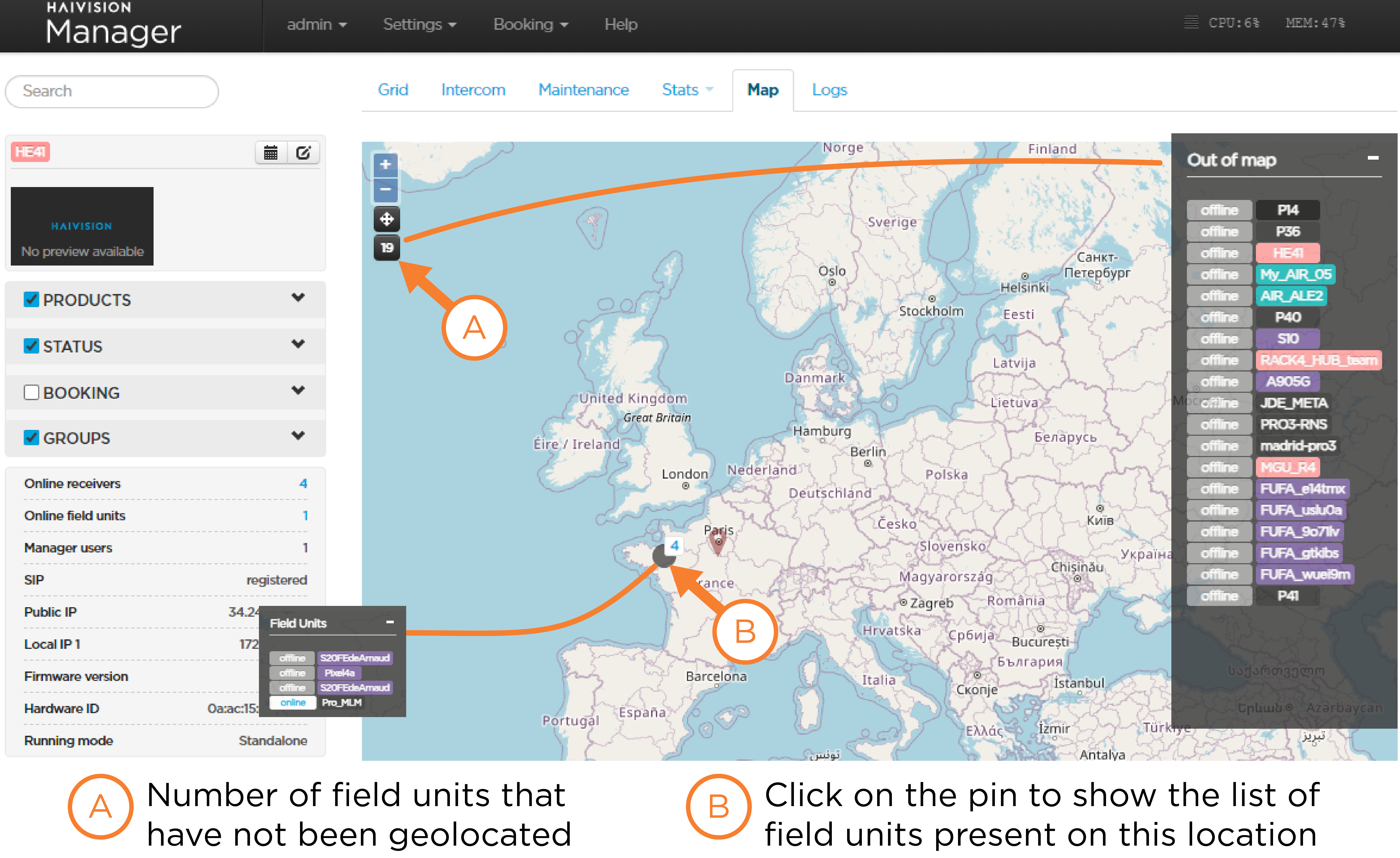 Geolocating Field Units