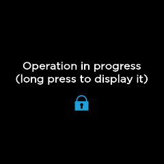 Locking / Unlocking the Unit Panel
