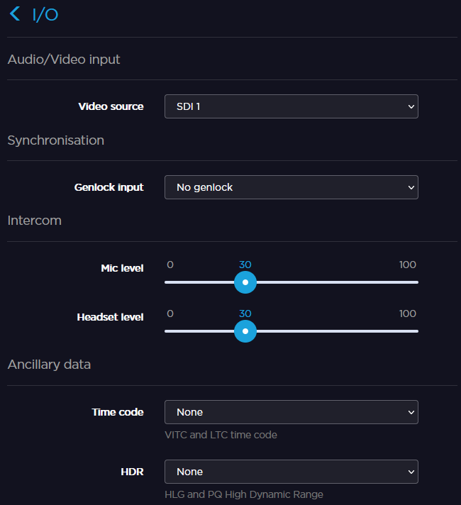 Using the Intercom