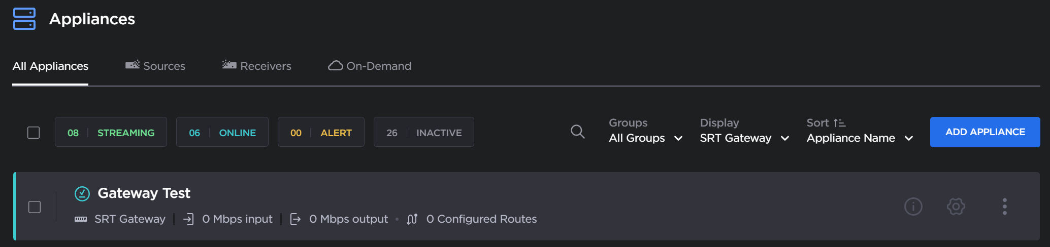 Pairing SRT Gateway with Haivision Hub 360