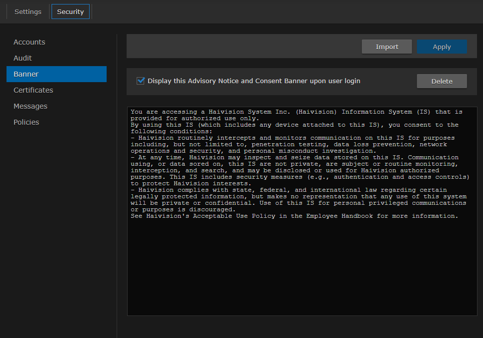 Step 7: Setting Up a Banner
