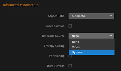 Step 2: Configure Encoder Settings