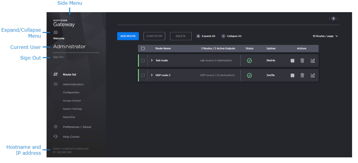 Basic Layout and Elements